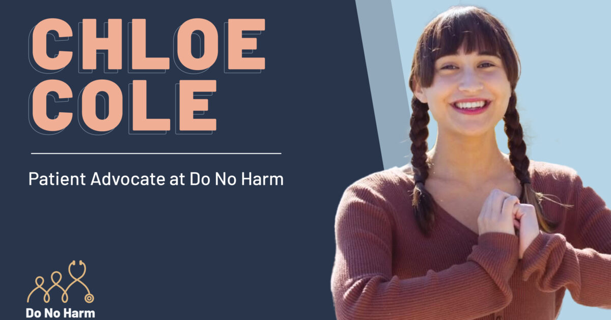 Meet Chloe Cole, Patient Advocate - Do No Harm