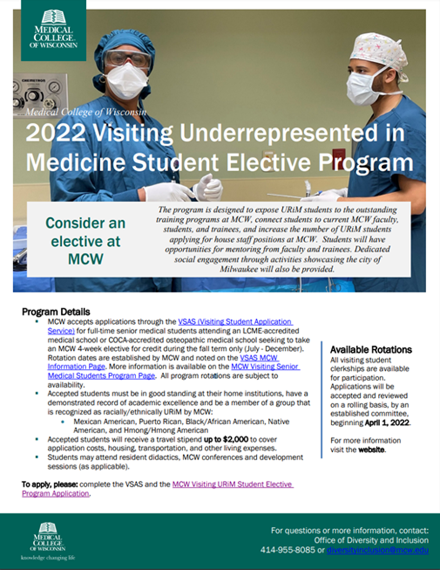 The Medical College of Wisconsin Scrubs Discriminatory Language From a ...